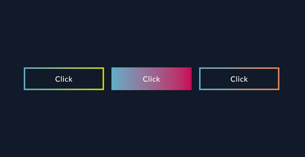 Button with gradient borders in CSS - Learn at SLICEmyPAGE Button with gradient borders in CSS - Learn at SLICEmyPAGE